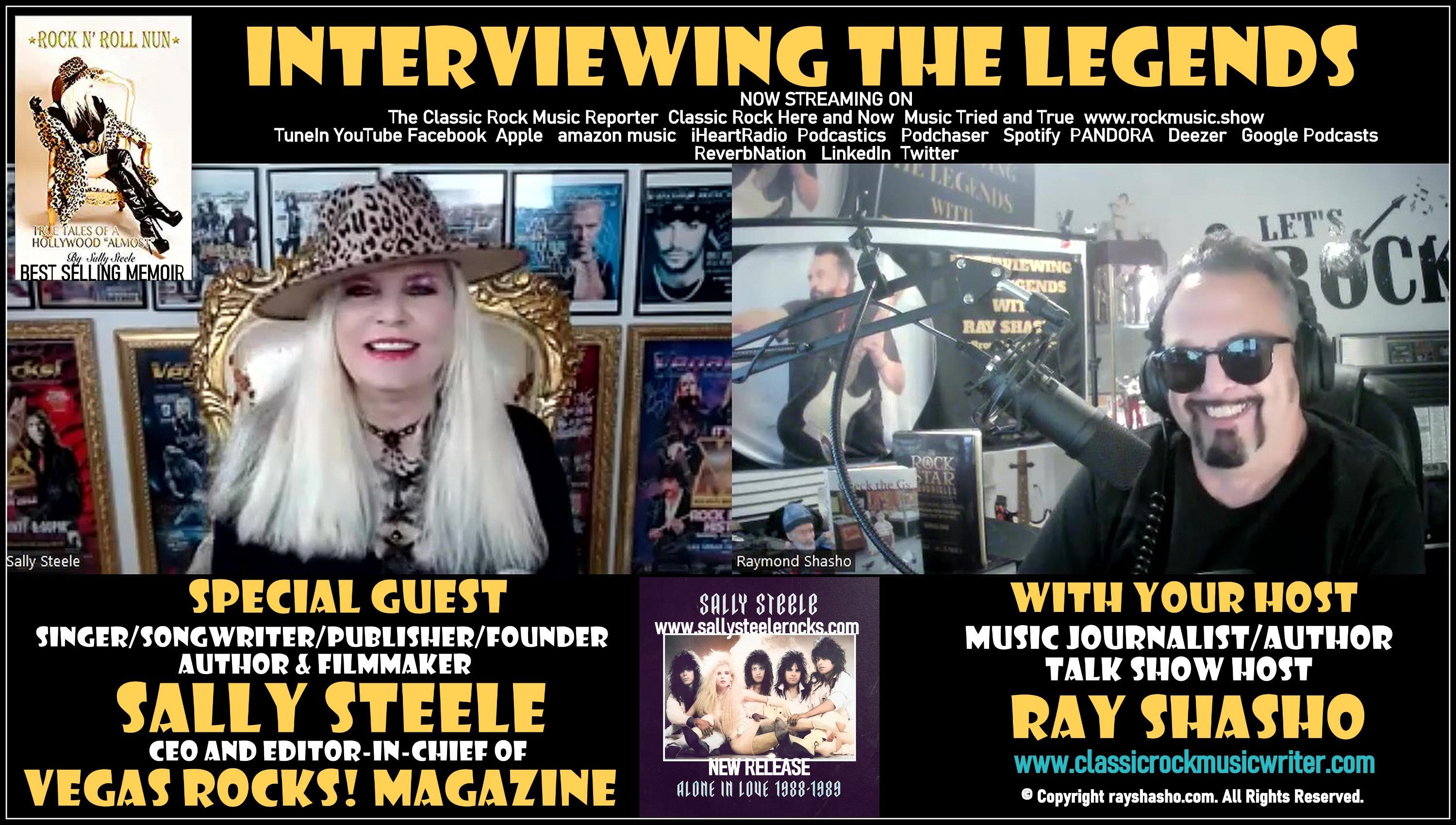 Sally Steele Releases Vintage 80s Metal Collection by the Vegas Rocks! Queen • Podcast ...