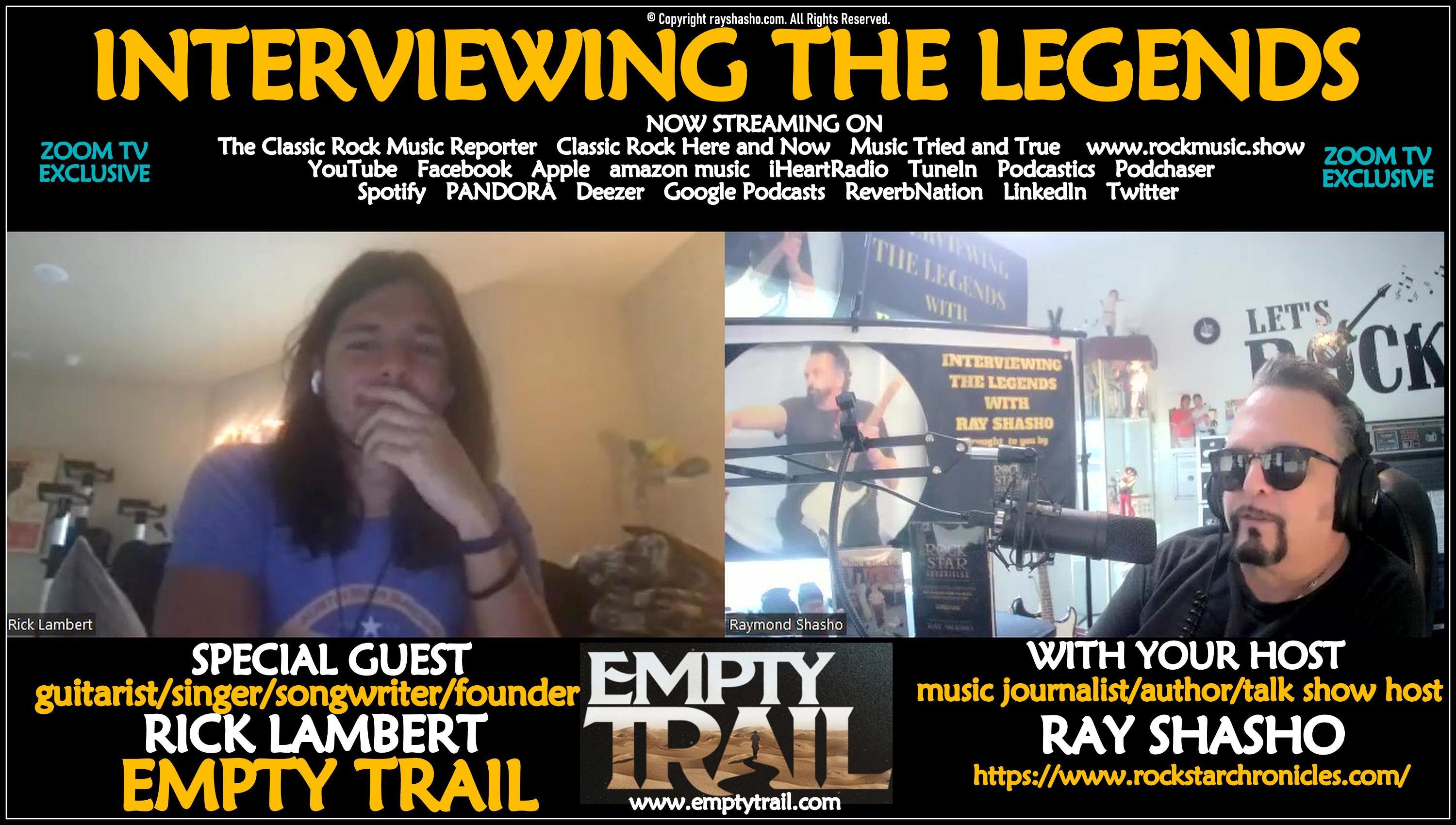 Rick Lambert the Incredible Guitarist & Songwriter Behind Alt Rock ...