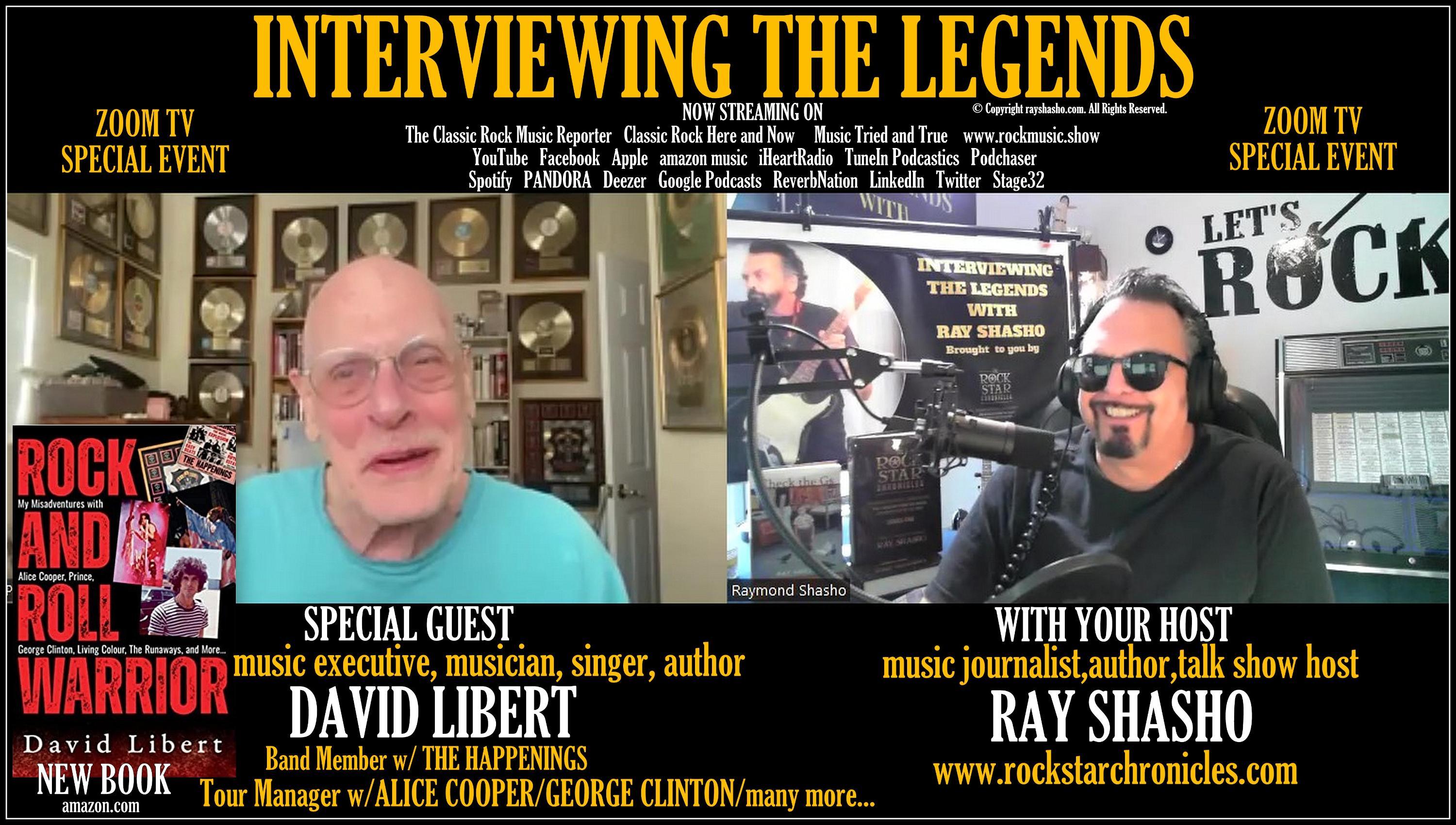 David Libert: From a #1 Hit Song to Tour Manager for Alice Cooper ...
