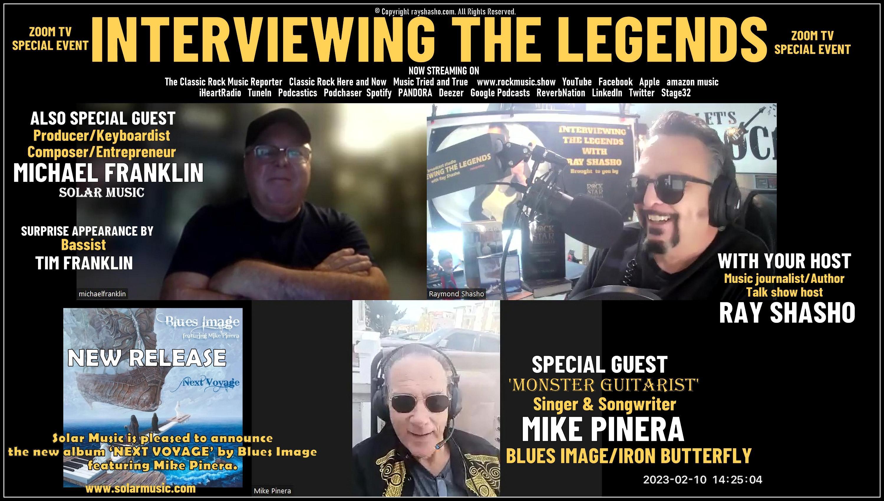 MIKE PINERA 'MONSTER GUITARIST' NEW 'BLUES IMAGE' ALBUM & TOUR ...