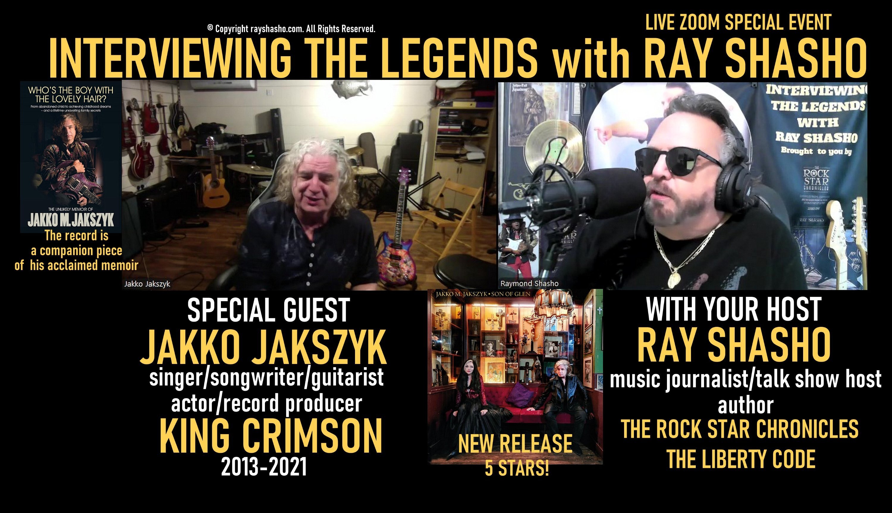 King Crimson Legend Jakko Jakszyk Talks New Album! • Podcast ...